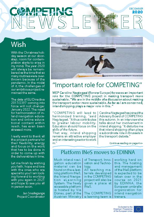 Important role for COMPETING - Competing