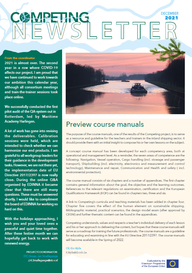 Newsletters - 1S4IWT